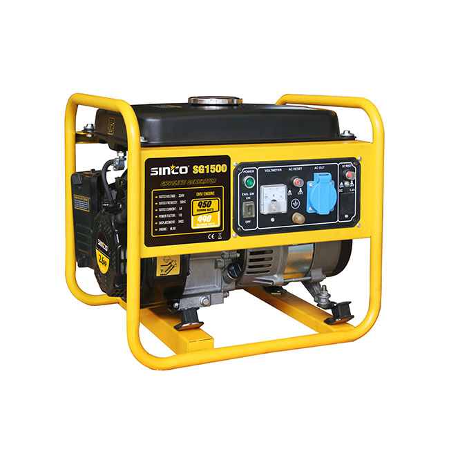 1000w Single Phase Electric Start Power Gasoline Generator from China ...